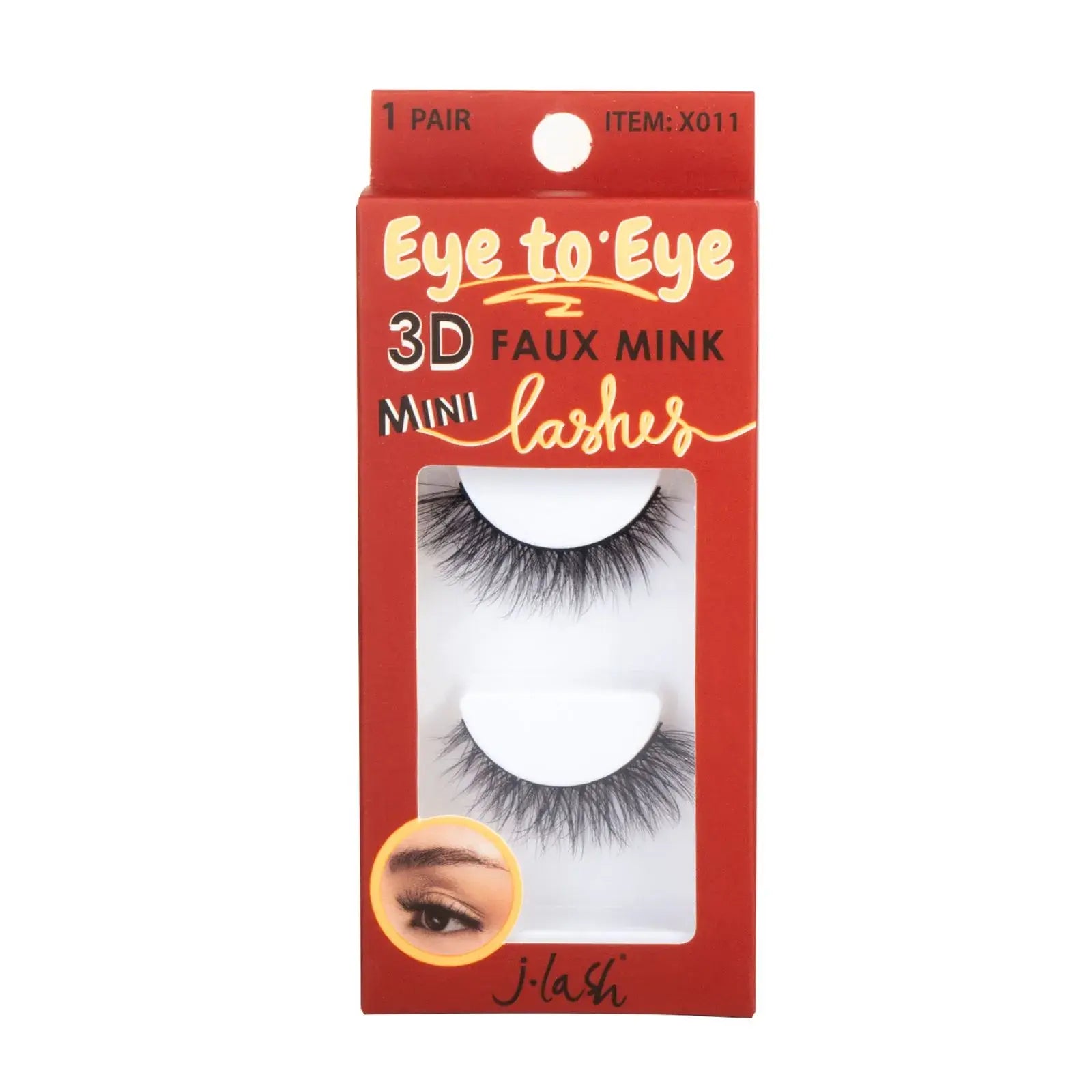 Pestañas Jlash Eye To Eye Mini X011 Iconika Beauty Shop